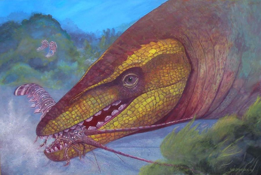 Rapid Evolution of Mosasaurs